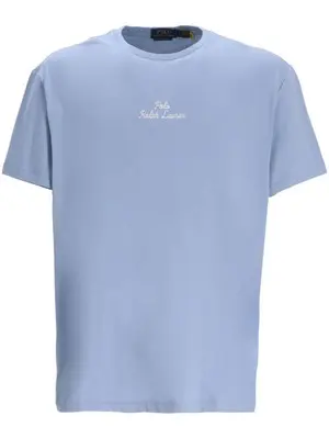 Polo Ralph Lauren Logo-embroidered Cotton T-shirt