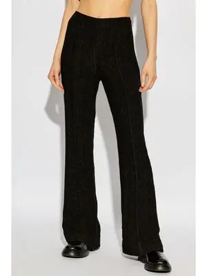 GANNI High-rise Flared Trousers