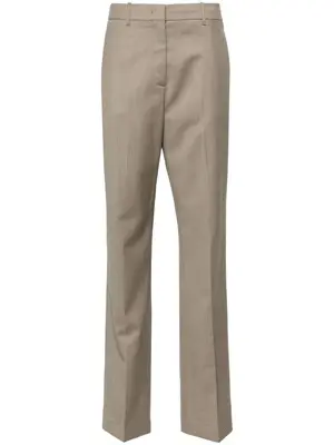 GOLDEN GOOSE Virgin Wool Straight Trousers