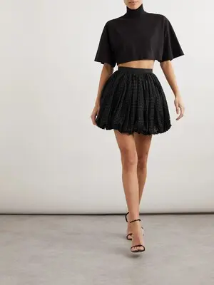 Alaïa Laser-cut Mini Skirt