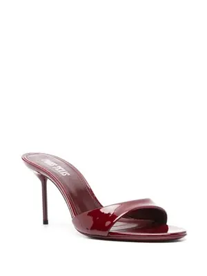 Paris Texas Lidia 70mm Leather Sandals - Red