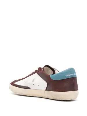 GOLDEN GOOSE Super-star Leather Sneakers - White