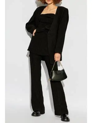 GANNI Knot-detailing Strapless Top