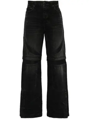 Amiri Mx-3 Straight-leg Jeans - Black