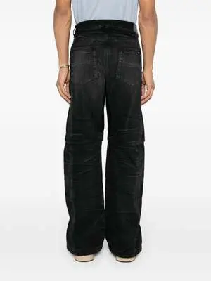 Amiri Mx-3 Straight-leg Jeans - Black