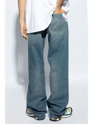 MAISON MARGIELA High-rise Straight-leg Jeans - Blue