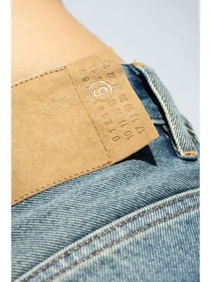 MAISON MARGIELA High-rise Straight-leg Jeans - Blue