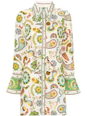 ALEMAIS Arcade Mini Shirt Dress