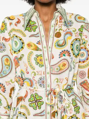 ALEMAIS Arcade Mini Shirt Dress