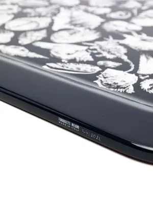 FORNASETTI Conchiglie Marine-print Tray