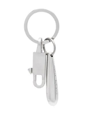 Rick Owens Teardrop Brushed-finish Keychain