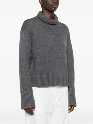 LISA YANG Fleur Cashmere Jumper - Grey