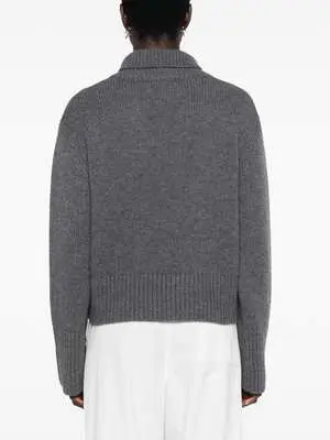 LISA YANG Fleur Cashmere Jumper - Grey