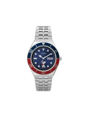 Timex® X Peanuts M79 40mm Bracelet Watch - Blue
