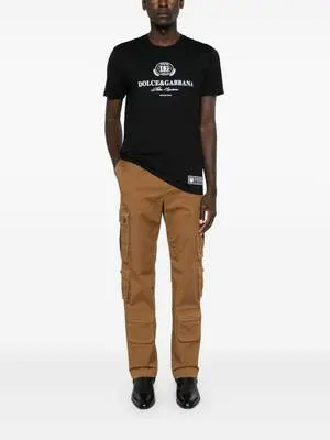 Dolce & Gabbana Cotton T-shirt With Logo Print