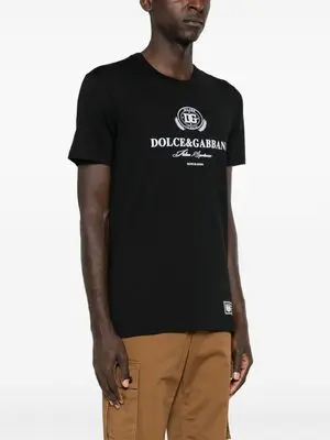 Dolce & Gabbana Cotton T-shirt With Logo Print