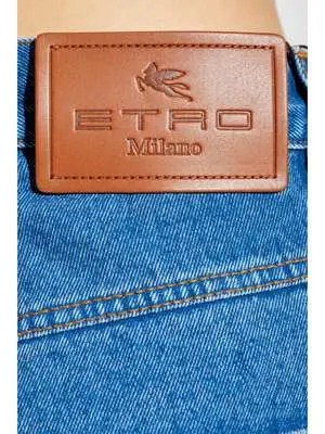 Etro High-rise Wide-leg Jeans