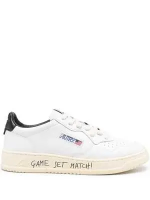 AUTRY Medalist Panelled Sneakers - White