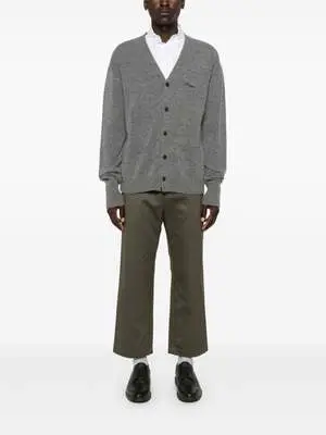Thom Browne Rwb-stripe Straight-leg Trousers