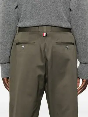 Thom Browne Rwb-stripe Straight-leg Trousers