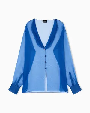 Giorgio Armani Silk-organza Shirt
