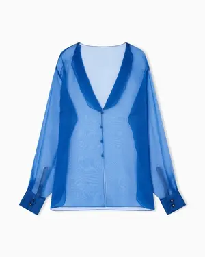 Giorgio Armani Silk-organza Shirt