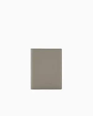Giorgio Armani Nappa Leather Bifold Passport Holder