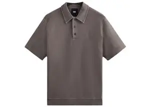 Kith Interlock Graham Polo Shirt - Thunder