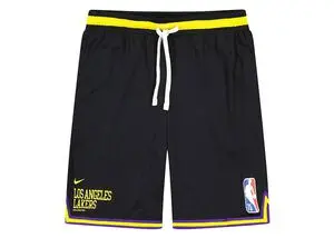 Nike Los Angeles Lakers Courtside Shorts - Black
