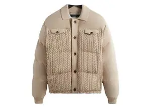 Kith Puffed Stiles Knit Trucker Jacket