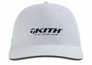 Kith Taylormade Reflective Nylon Cap - White