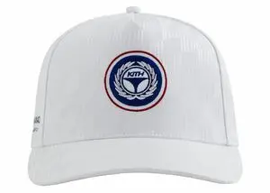 Kith Taylormade Silk Pinch Crown Cap - White