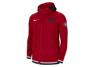 Nike Nba Toronto Raptors Showtime Dri-fit Full-zip Hoodie