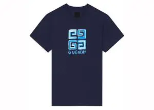 Givenchy 4g Logo Sketch T-shirt