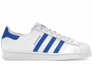 Adidas Superstar Sneakers - Cloud White/blue