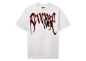 REVENGE X City Morgue Arch Logo Claw Tee Shirt - Cement