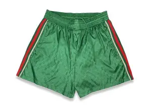 Gucci Gg Jacquard Nylon Swim Shorts - Green