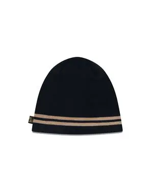 OVO Striped Beanie - Black