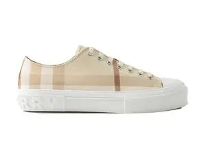 Burberry Check Cotton Sneakers