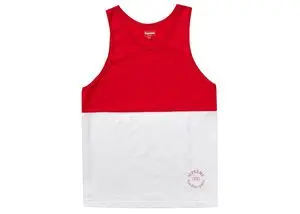 Supreme Split Tank Top - Red