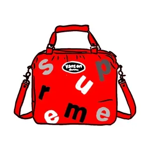 Supreme Vanson Leathers Letters Bag