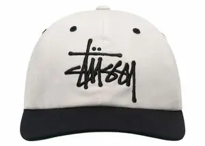 StÜssy Stussy Low Profile Big Basic Snapback Bone