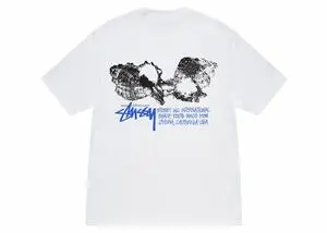StÜssy Shells Tee Shirt - White