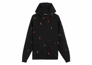 JORDAN Essential Holiday Jumpman Fleece Pullover Hoodie - Black
