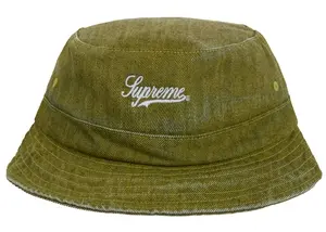 Supreme Coated Denim Crusher Hat