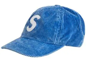 Supreme Corduroy 6-panel Cap - Royal