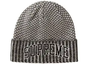 Supreme Fair Isle Beanie - Black