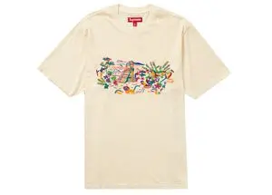 Supreme Machu Picchu Short Sleeve Top - Natural