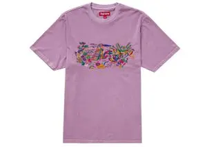 Supreme Machu Picchu Short Sleeve Top Lavender