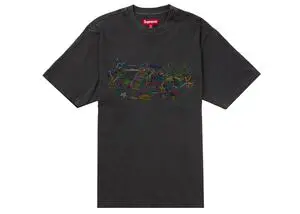 Supreme Machu Picchu Short Sleeve Top - Black